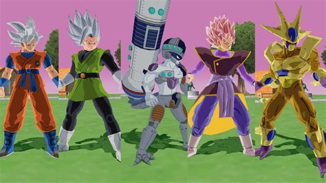 All Characters Costumes Dragon Ball Z Budokai Tenkaichi 4 Beta 13
