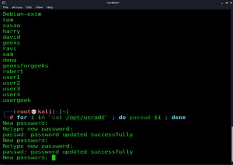 Create Multiple Users Using Shell Script In Linux Geeksforgeeks