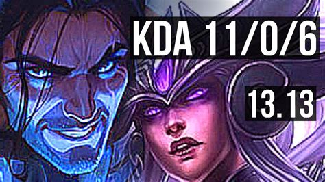 SYLAS Vs SYNDRA MID 11 0 6 2 5M Mastery Legendary 900 Games