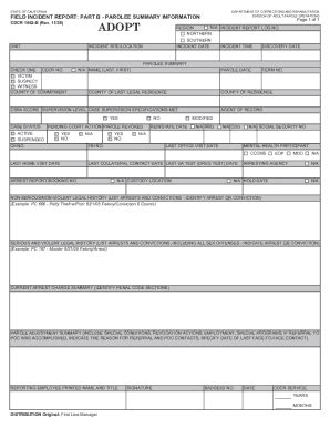 Fillable Online Cdcr Ca Govregulationswp ContentSTATE OF