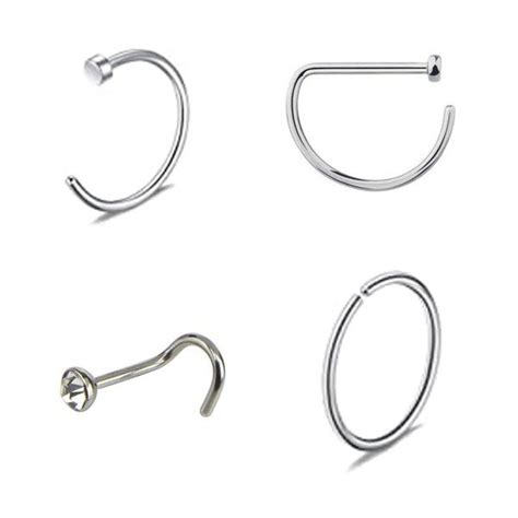 Combo Aros De Nariz Modlover Piercing