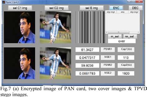 table 1 from secure image steganography using tri way pixel value differencing on two cover
