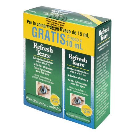 Refresh Tears Gotas Lubricantes 15 Ml 10 Ml Farmaprime