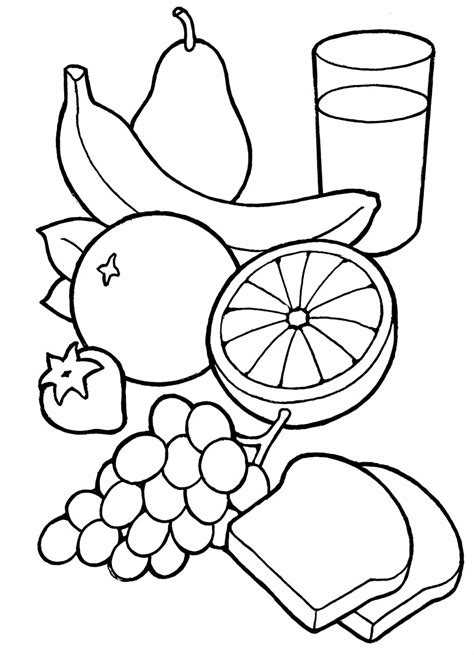 50 Desenhos De Comida Para Colorir Pop Lembrancinhas