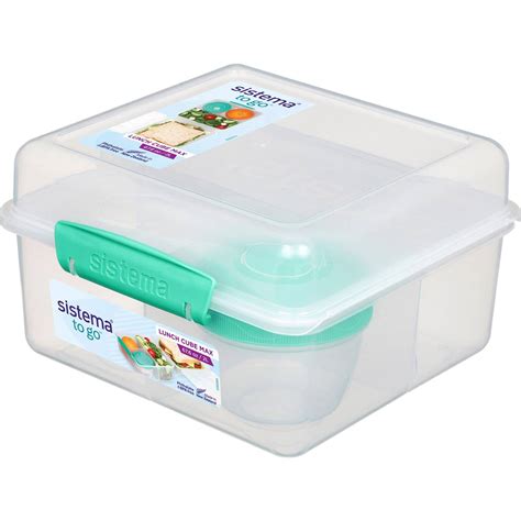 Sistema Lunch Cube Max To Go Assorted Each Woolworths