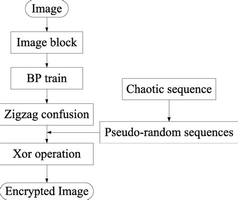 encryption algorithm flow chart download scientific diagram