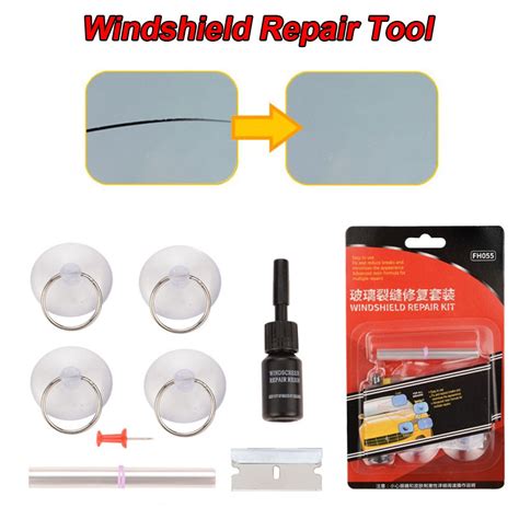Auto Auto Voorruit Voorruit Reparatie Tool Diy Kit Grandado