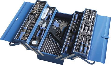Stilker 25035 Caisse à outils composée de 76 outils