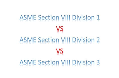 Asme Section Viii Division Vs Asme Section Viii Division Vs Asme