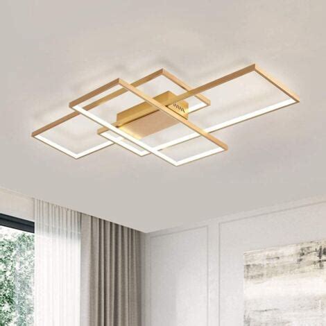 Ganeed Lámpara de Techo LED Plafon LED de Techo Moderna de 75W Luzde