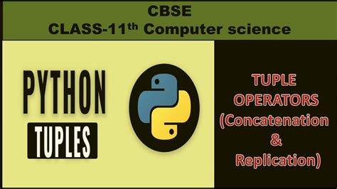 tuple operations concatenation and replication operator youtube