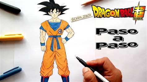 Como Dibujar A Goku Facil Paso A Paso