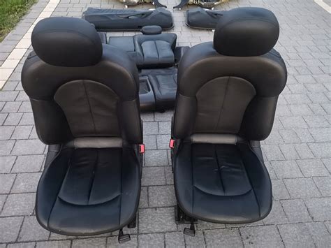 Fotele tapicerka skóra Mercedes CLK W209 IGŁA 8628151948 oficjalne