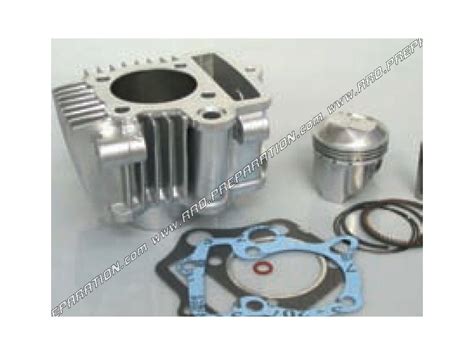 Cylinder piston without cylinder head 80cc Ø51mm PARMAKIT aluminum
