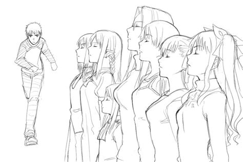 Tohsaka Rin Illyasviel Von Einzbern Matou Sakura Emiya Shirou