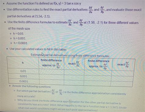 solved of at assume the function fis defined as f x y