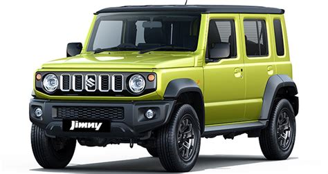 Suzuki Jimny 5 portes 2023 il revoit ses dimensions à la hausse