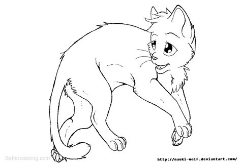 Printable Warrior Cats Coloring Pages