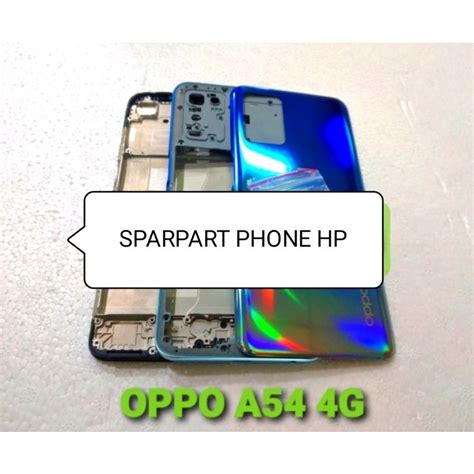 Jual Original Back Casing Housing Fullset Oppo A54 4G Backdoor Tutup