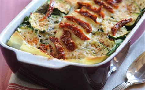 Lasagne de courgette et chèvre frais Cuisine et Recettes Recette