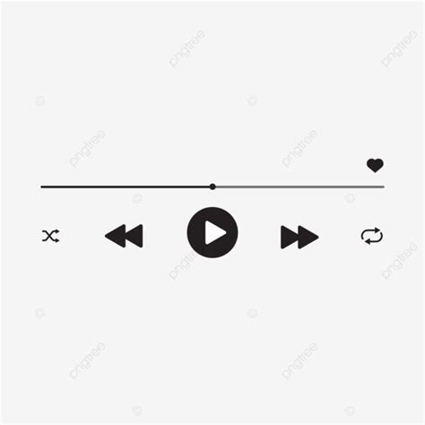 Free Music Player Overlay Transparent Background Vector Music P Music