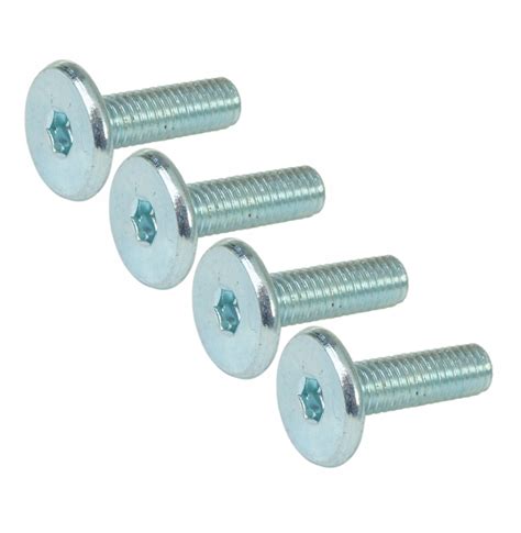 100x wkręt M6 x20 mm z łbem walcowym imbus śruba meblowa wkręt