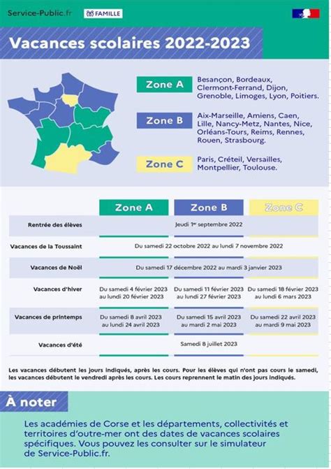 Vacances scolaires ECOLE ELEMENTAIRE JULES FERRY Année Scolaire 2023 2024