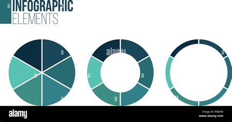 Vektor Kreis Infografik Cycle Diagramm Grafik Präsentation und runde