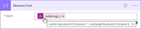 how to remove the first or last characters from a string in power automate power tech tips