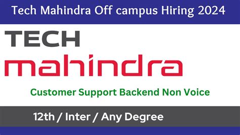 Tech Mahindra Off Campus Hiring Naukari Us Recruitment Jobs