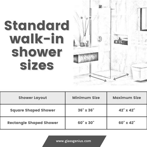 What Is A Standard Size For A Shower At Noble Sneed Blog