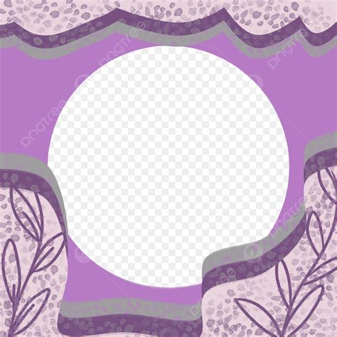 Purple Twibbon Png Image Twibbon Purple Simple Twibbon Twibbon