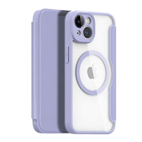 Dux Ducis iPhone 14 Plånboksfodral Magsafe Skin X Pro Lila 86 Fyndiq