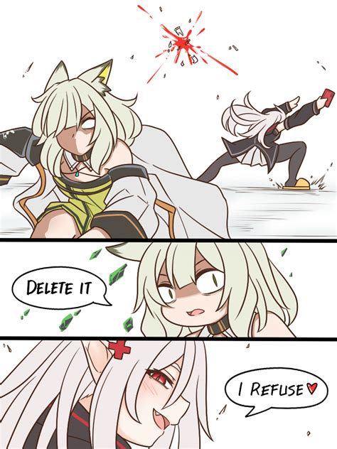 Kalsit Arknights Anime Memes Otaku Anime Art Beautiful Anime Comics