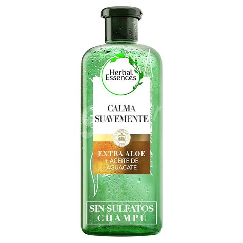 Herbal Essences Champú para cuero cabelludo seco con aloe puro aceite