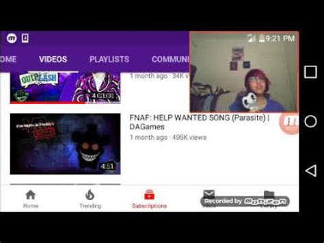 I Was Tired GB Reacts To FNAF Help Wanted Song Parasite By DAGames