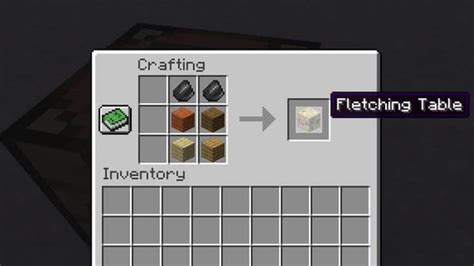 How To Make And Use A Fletching Table In Minecraft Wepc Gaming