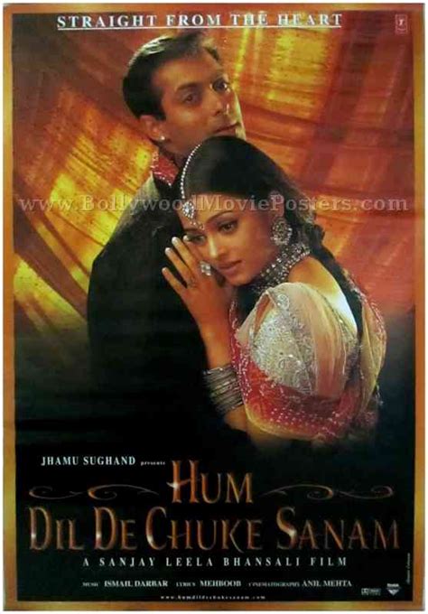 Hum Dil De Chuke Sanam Classic Bollywood Poster