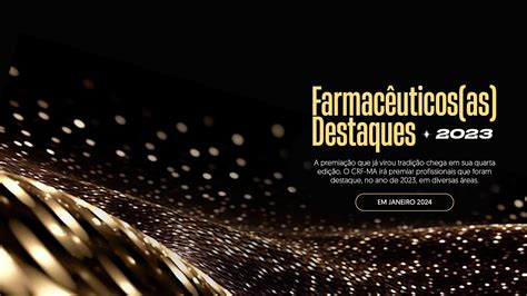 Pr Mio Farmac Uticos As Destaque Conselho Regional De Farm Cia