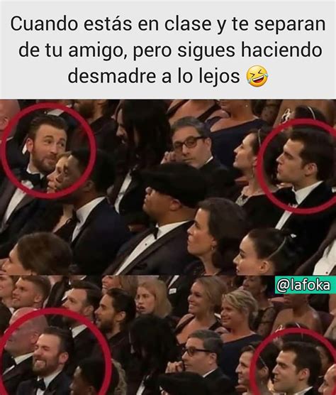 Cuando estás en clase y te separan de tu amigo pero sigues haciendo