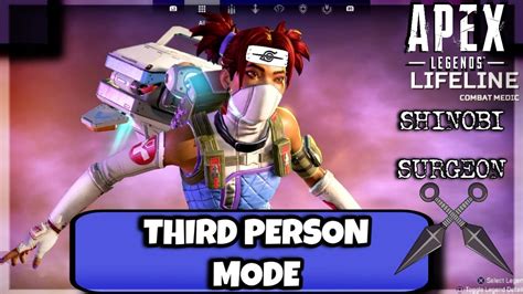 APEX LEGENDS LIFELINE New SHINOBI SURGEON Skin In Third Person View