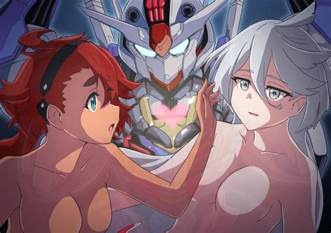 Suletta Mercury Miorine Rembran And Gundam Aerial Gundam And 3 More