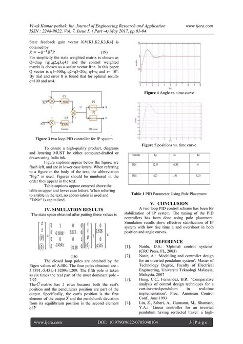 Analysis Control Of Inverted Pendulum System Using Pid Controller Pdf