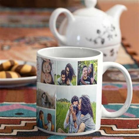 12 Photo Collage Personalised Mug