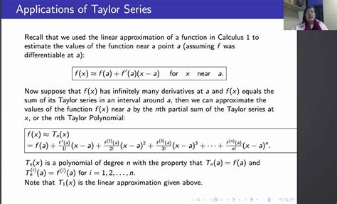 calculus ii lecture 30 v3 the algebra of errors youtube