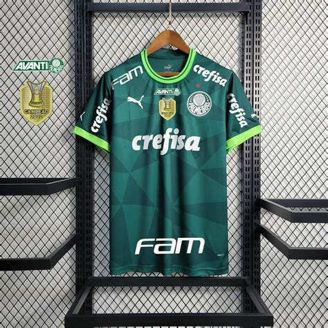 Camisa Palmeiras I Todos Os Patroc Nios Patch Avanti