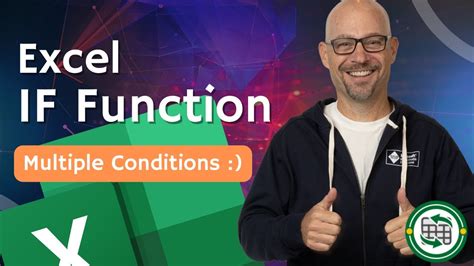Excel If Function Including Multiple Conditions Youtube