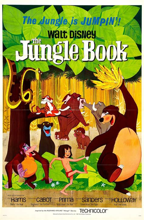 The Jungle Book Of Extra Large Movie Poster Image Imp Awards