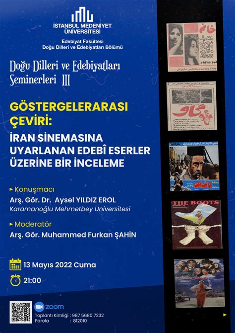 İMÜ Fars Dili on Twitter Doğu Dilleri ve Edebiyatları Seminerleri 3