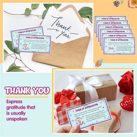 Buy Sets Tokens Of Appreciation And Cards Motivational Thank You